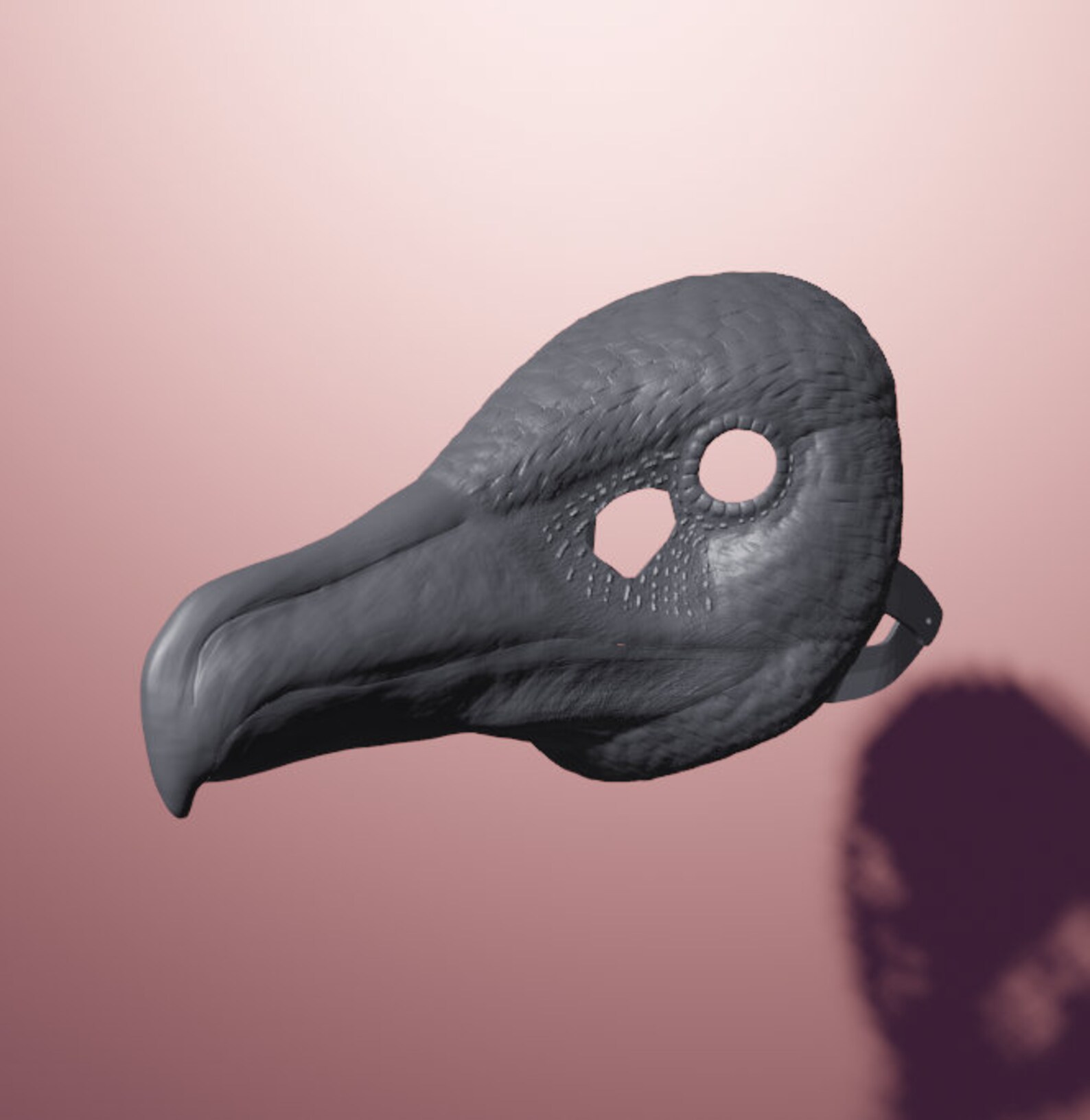 Cormorant Mask .stl Files for 3D Printing - Etsy