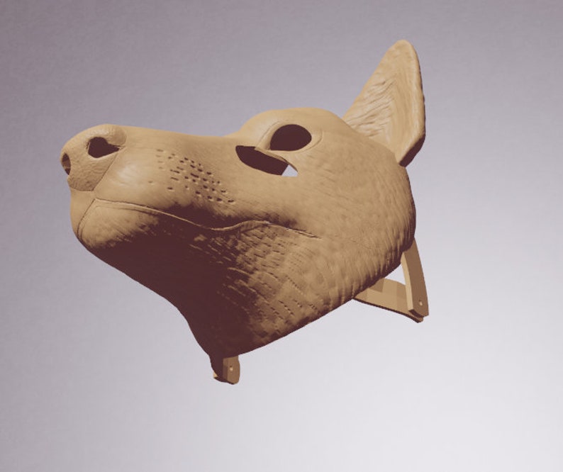 Fox Mask .STL Files for 3D Printing - Etsy