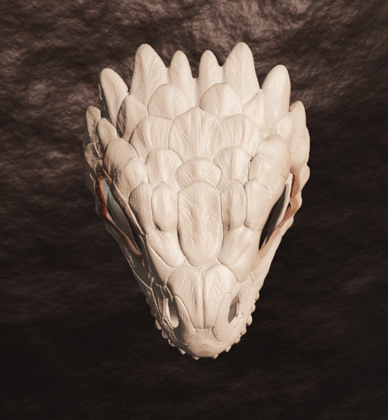 Armadillo Lizard Skull Mask .STL Files for 3D Printing - Etsy Ireland