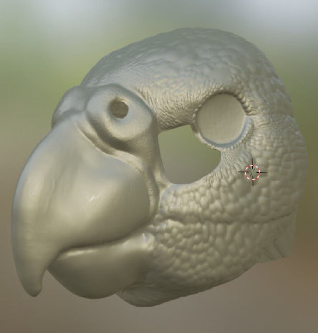 Cockatiel Mask .STL Files for 3D Printing - Etsy