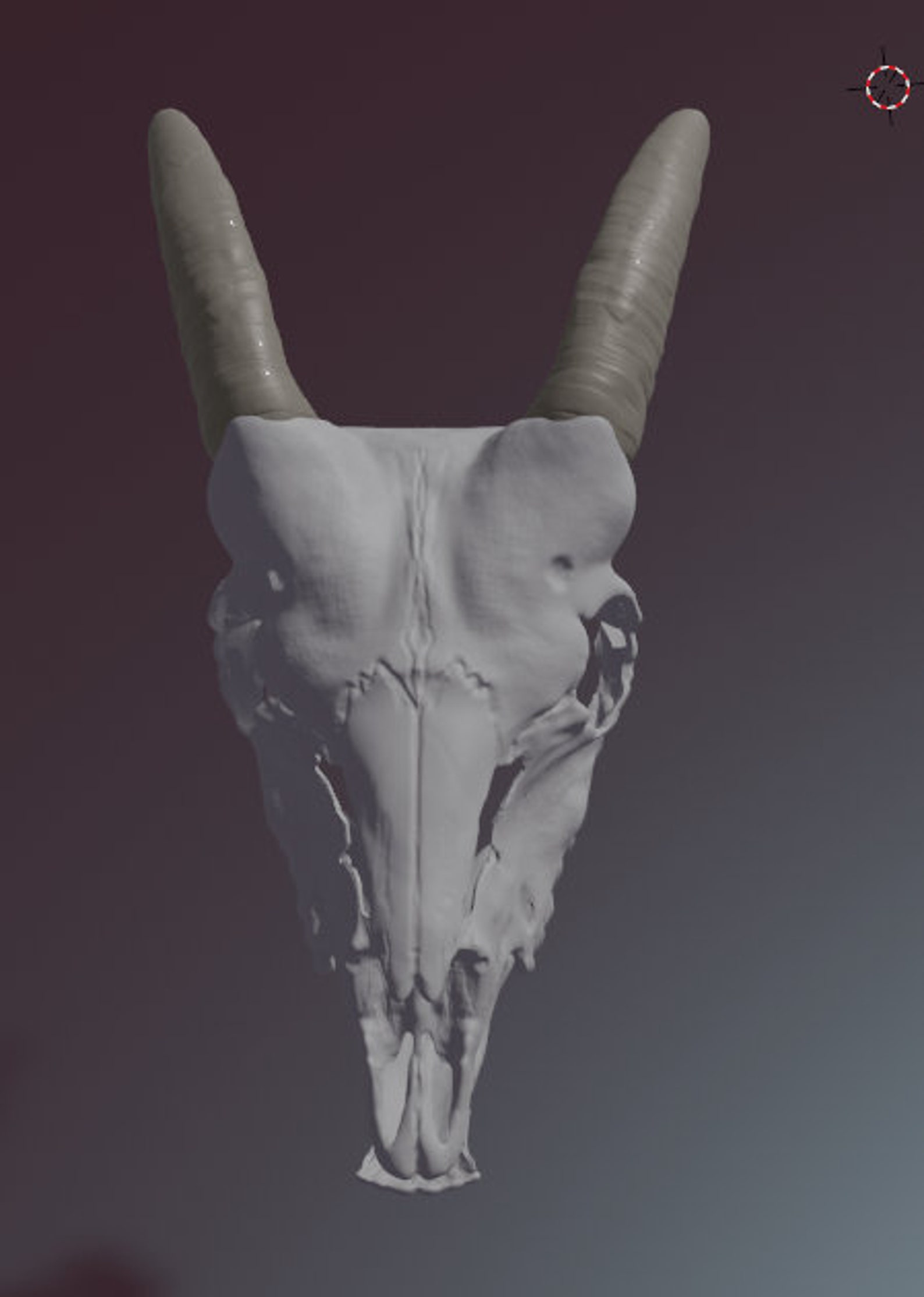 Goat Skull Mask .stl Files for 3D Printing | Etsy