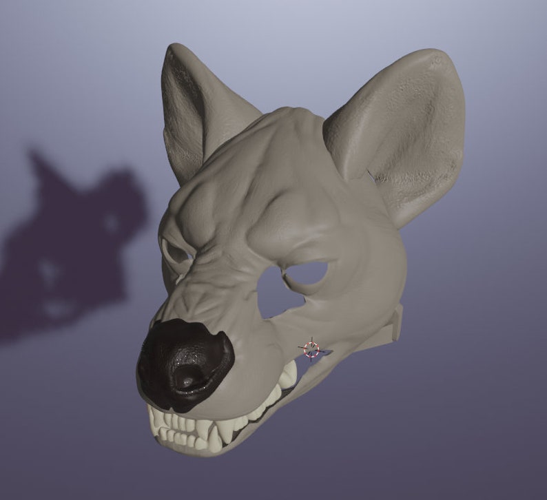 Snarling Hyena Mask .STL Files for 3D Printing - Etsy