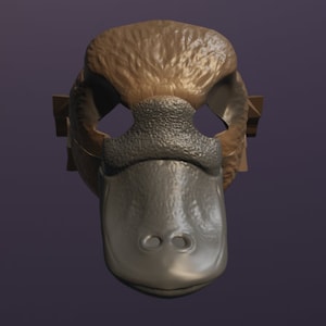 Platypus Mask .STL Files for 3D Printing - Etsy