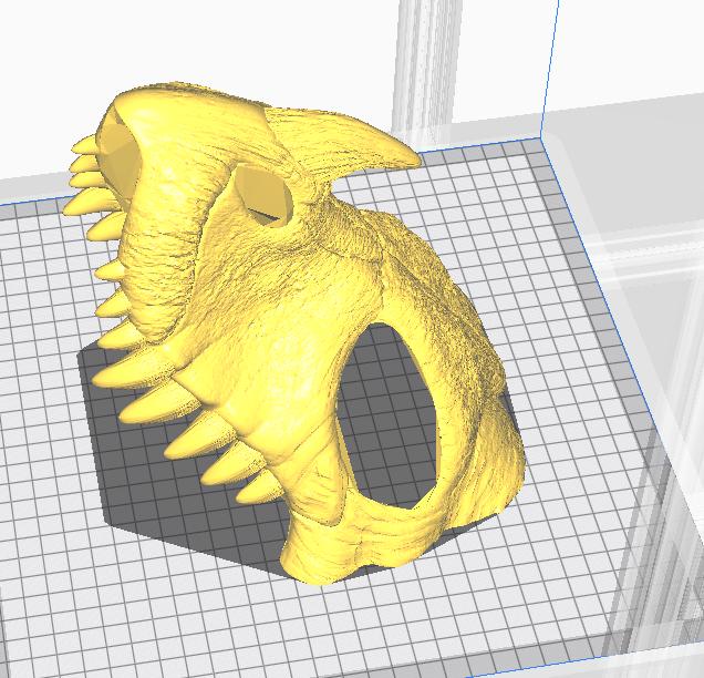 Dragon Skull Larp Mask .STL Files for 3D Printing - Etsy