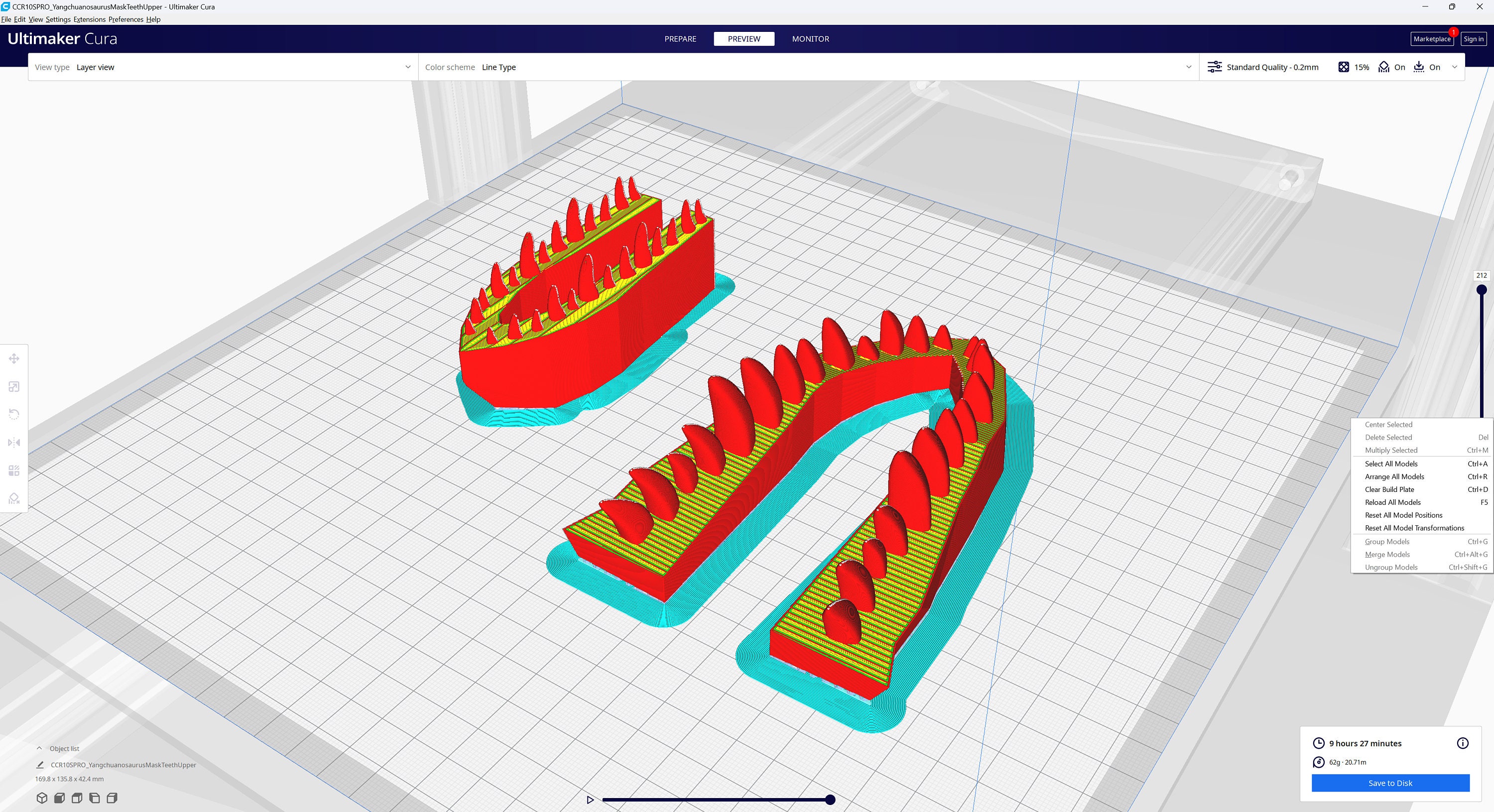 Yangchuanosaurus Mask .STL Files for 3D Printing - Etsy
