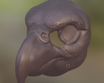 Ball Python V2 Mask .STL Files for 3D Printing - Etsy