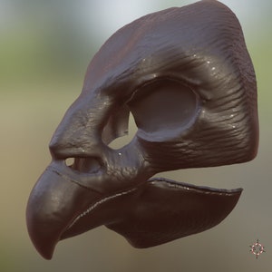 Owl Mask V2 .STL Files for 3D Printing - Etsy