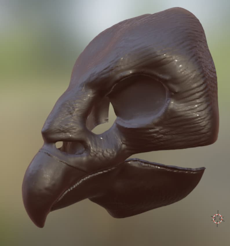 Owl Mask V2 .STL Files for 3D Printing | Etsy