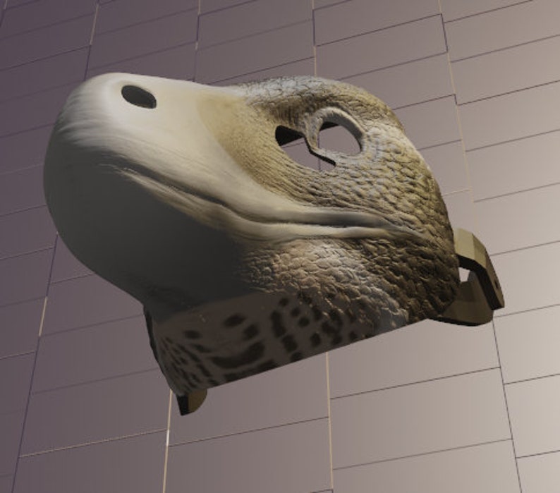 Troodon Mask .STL Files for 3D Printing - Etsy