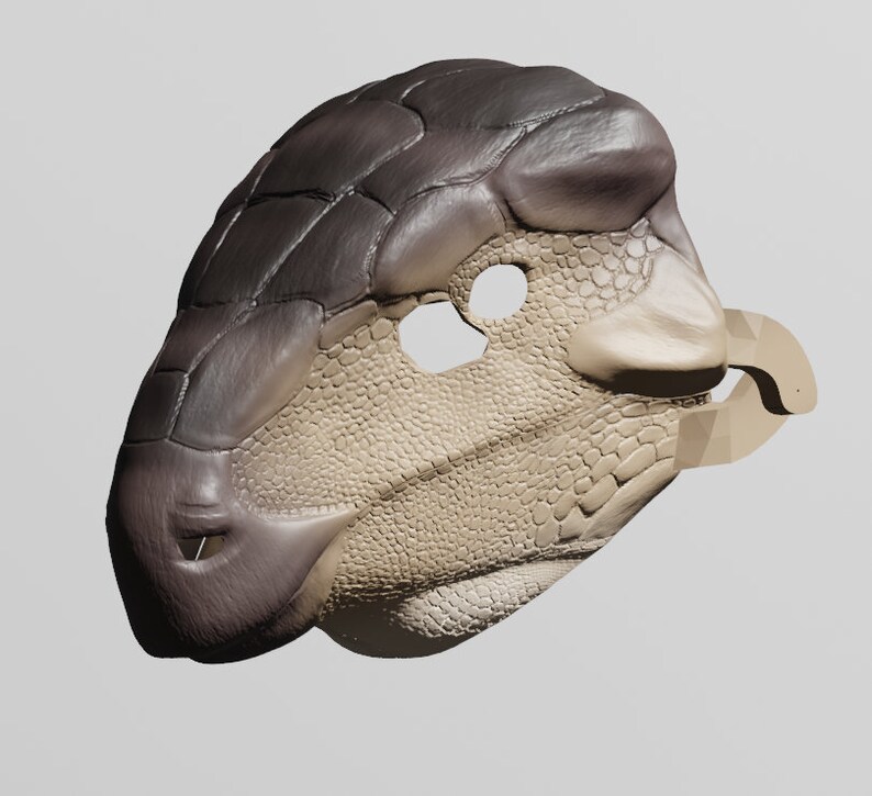 Borealopelta Mask .STL Files for 3D Printing - Etsy
