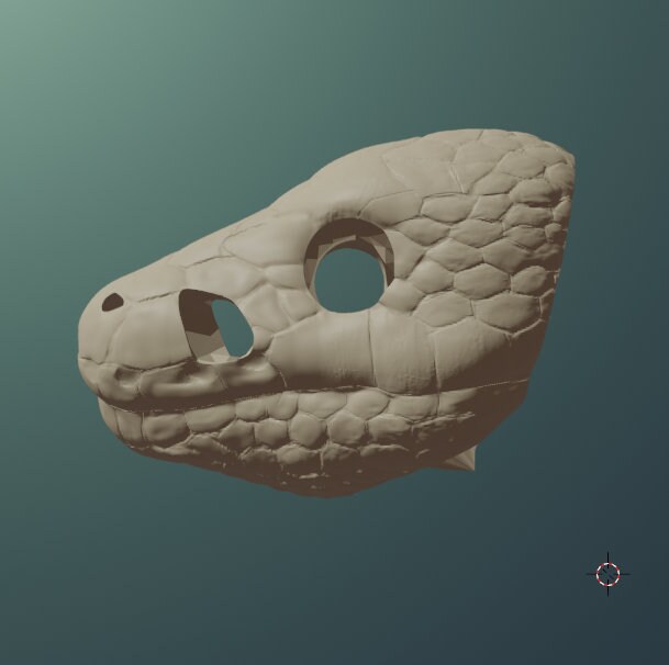 Ball Python V2 Mask .STL Files for 3D Printing - Etsy