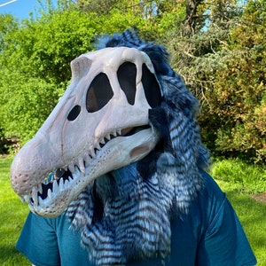 Spinosaurus Skull Mask Fursuit Head - Etsy