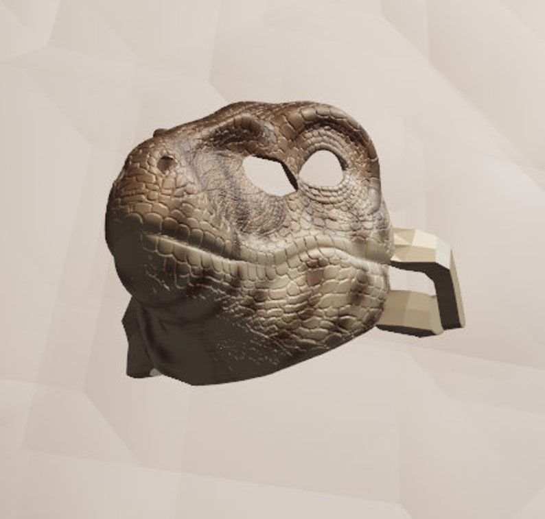 Retro Raptor Mask .STL Files for 3D Printing - Etsy