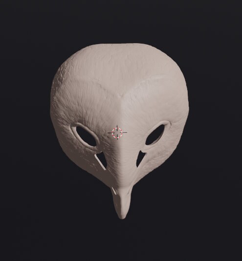 Barn Owl Mask .stl Files for 3D Printing - Etsy