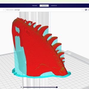 Komodo Dragon Skull Mask .STL Files for 3D Printing - Etsy