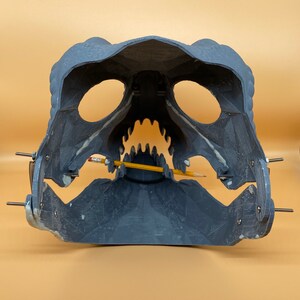 Physical 3D Printed T-rex Dinomask - Etsy
