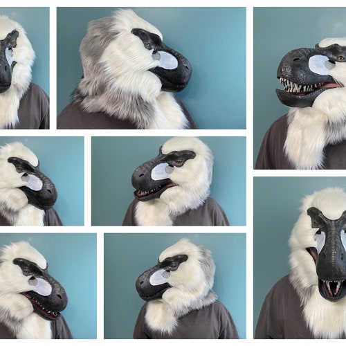 Spinosaurus Skull Mask Fursuit Head - Etsy Israel