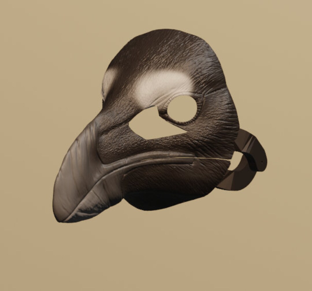 Razorbill Mask V2 .STL Files for 3D Printing - Etsy