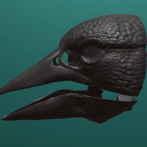 Blackbird Mask .STL Files for 3D Printing - Etsy