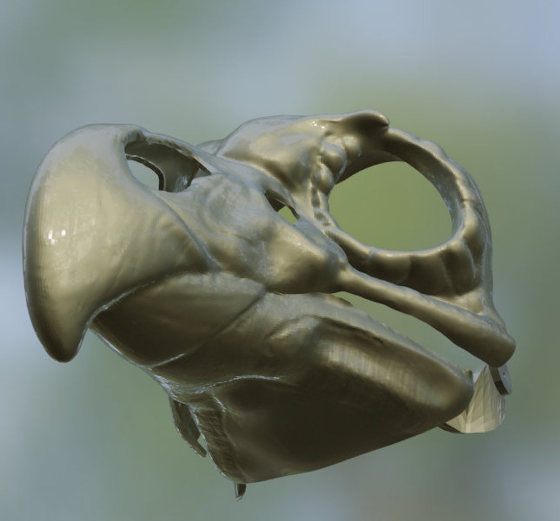 Owl Skull Mask .STL Files for 3D Printing | Etsy