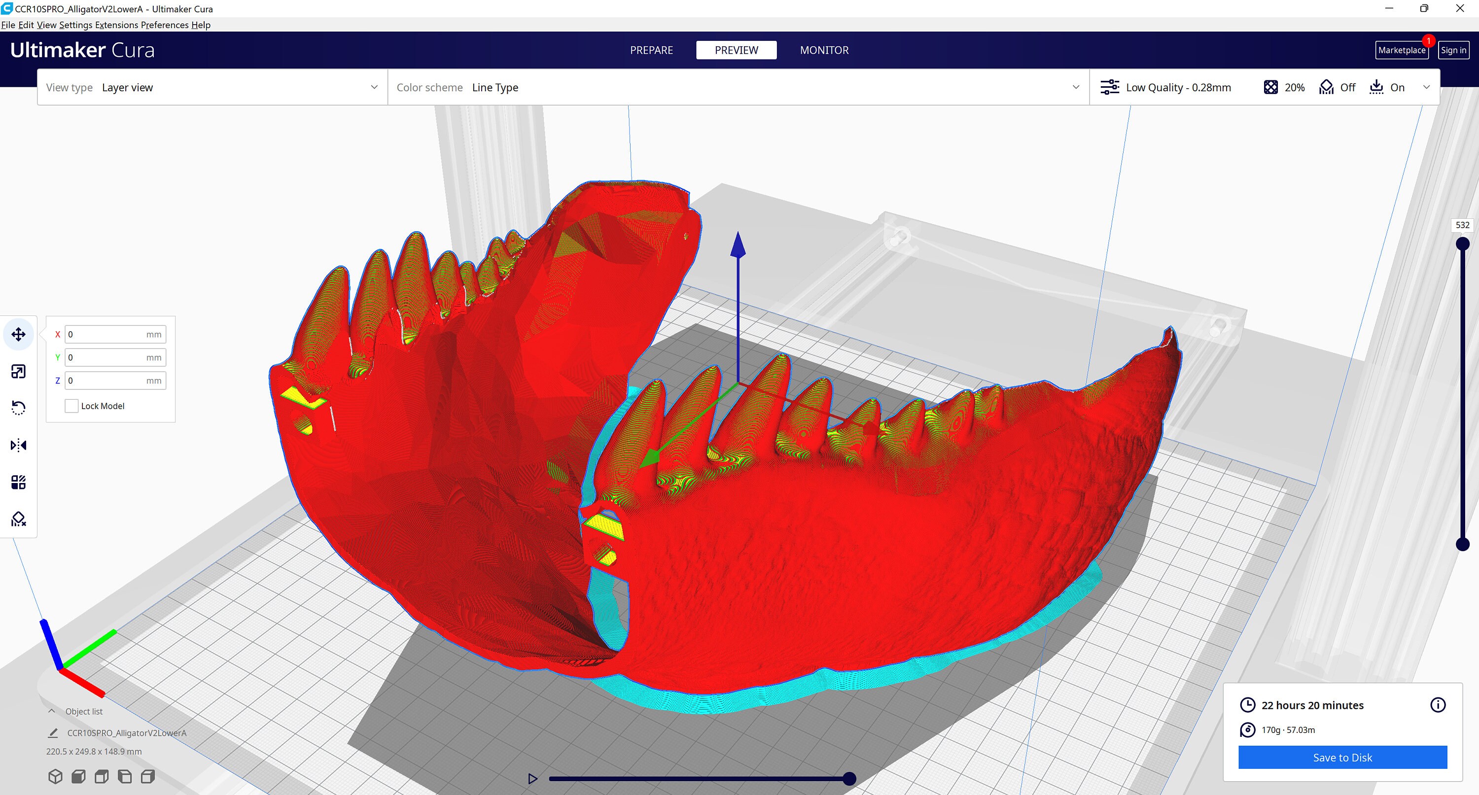 Alligator Mask V2 .STL Files for 3D Printing - Etsy