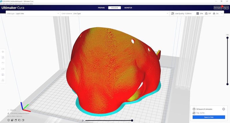 Hairless Rat Mask .STL Files for 3D Printing. - Etsy