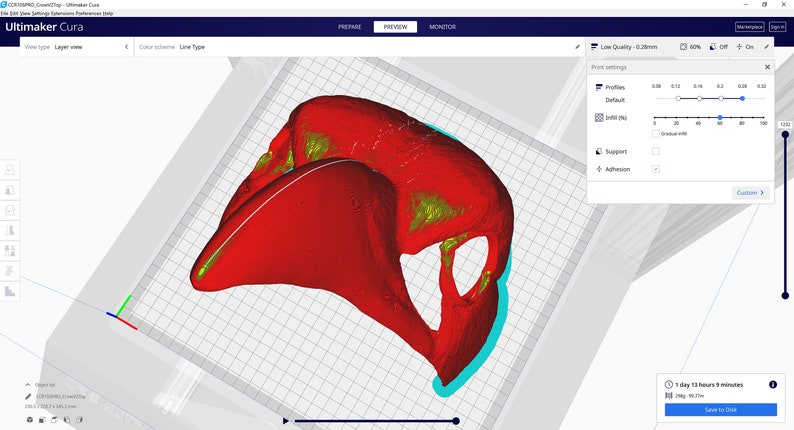 Crow Mask V2 .STL Files for 3D Printing | Etsy