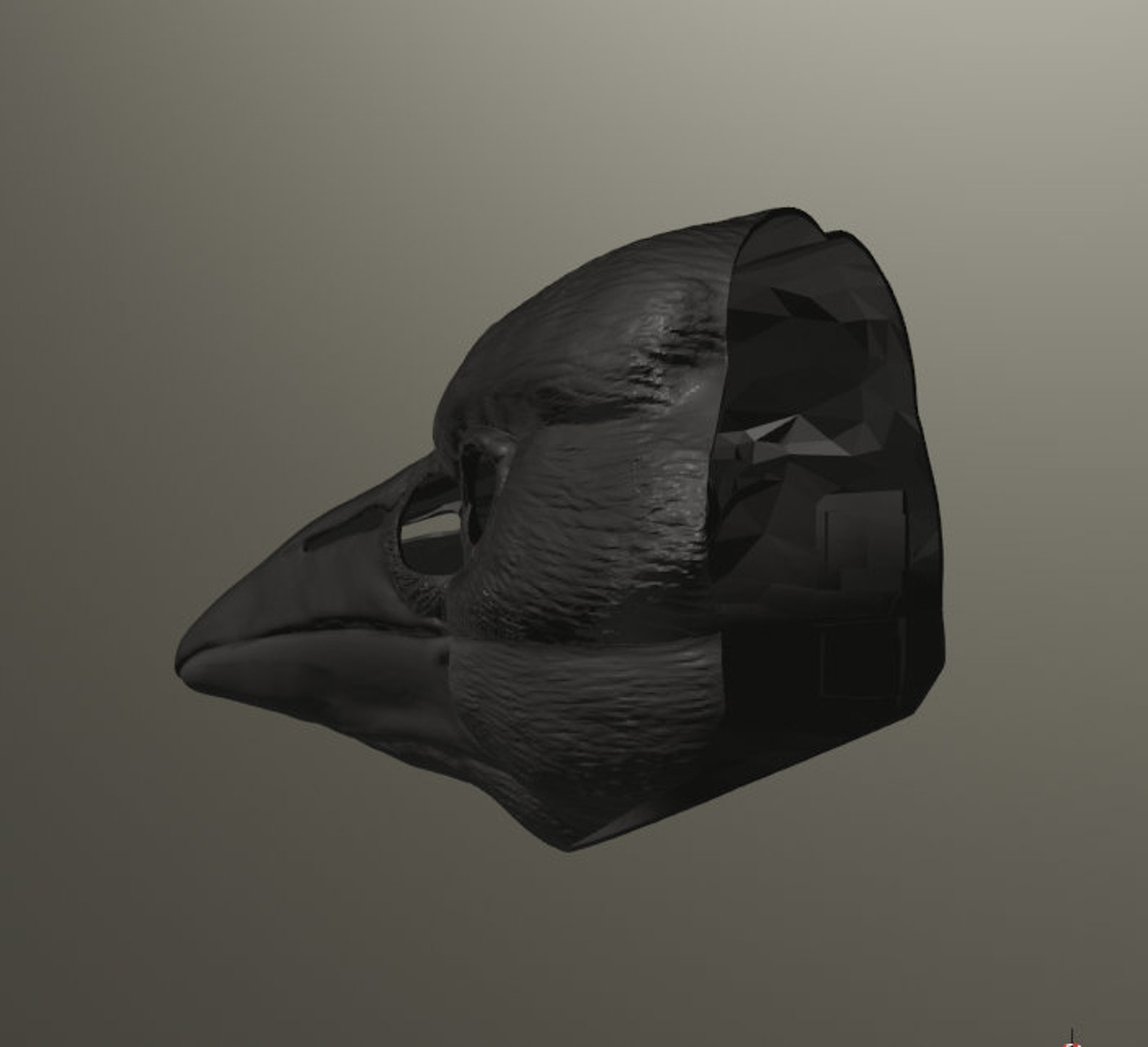 Australian Magpie Mask .STL Files for 3D Printing - Etsy