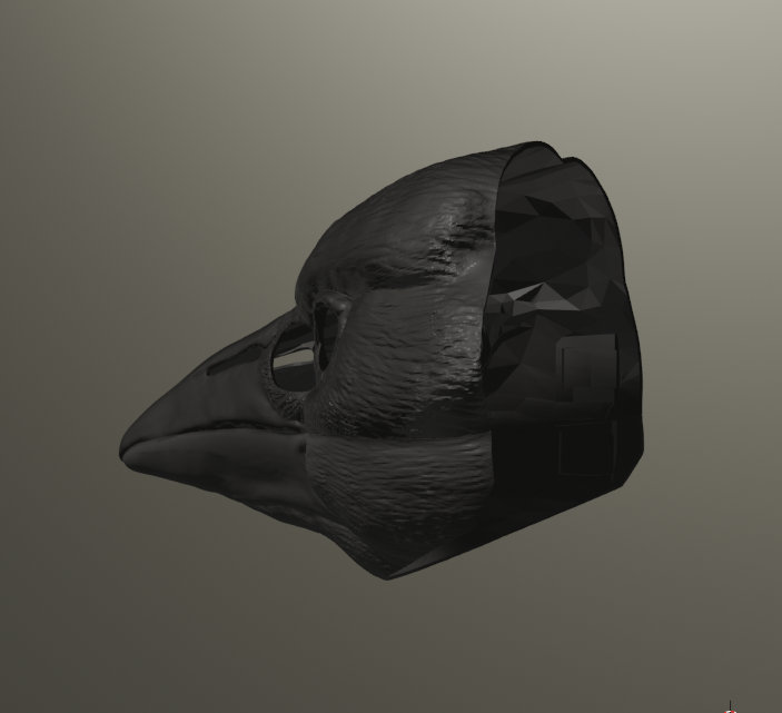 Australian Magpie Mask .STL Files for 3D Printing - Etsy