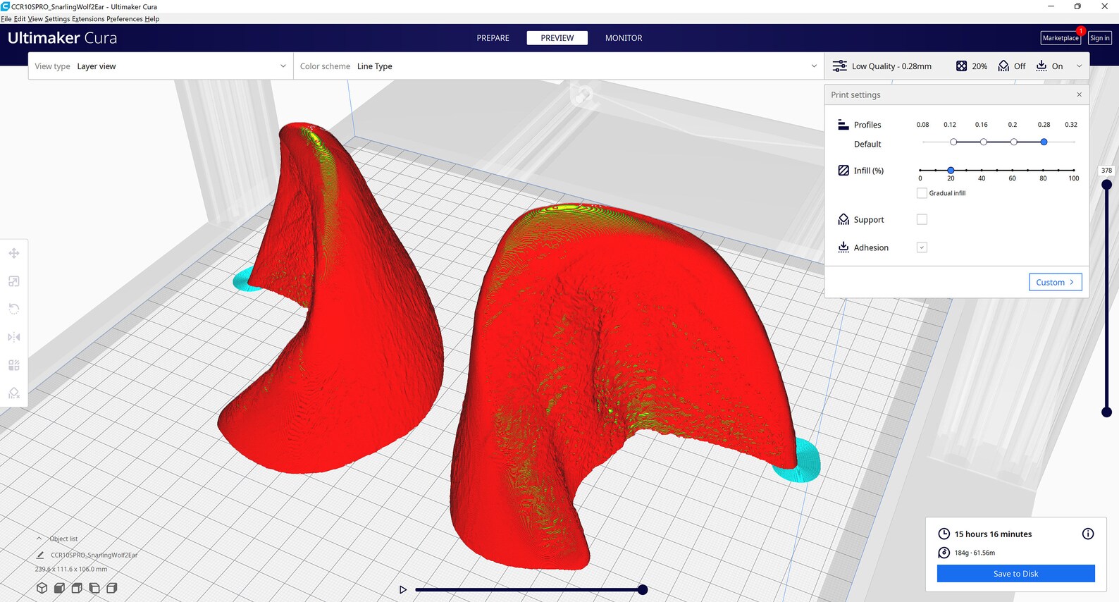 Snarling Grey Wolf Mask STL Files for 3D Printing - Etsy