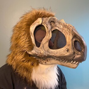Large Dinossaur Skull Mask Fursuit Head - Etsy