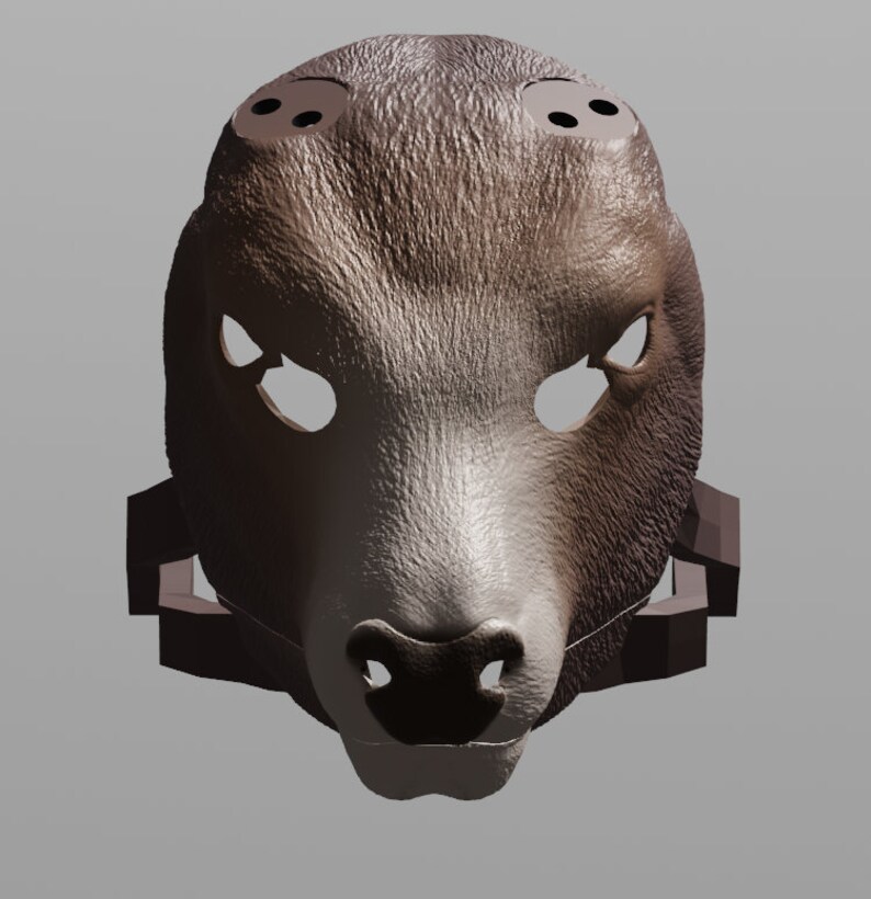 Elk Mask .STL Files for 3D Printing - Etsy