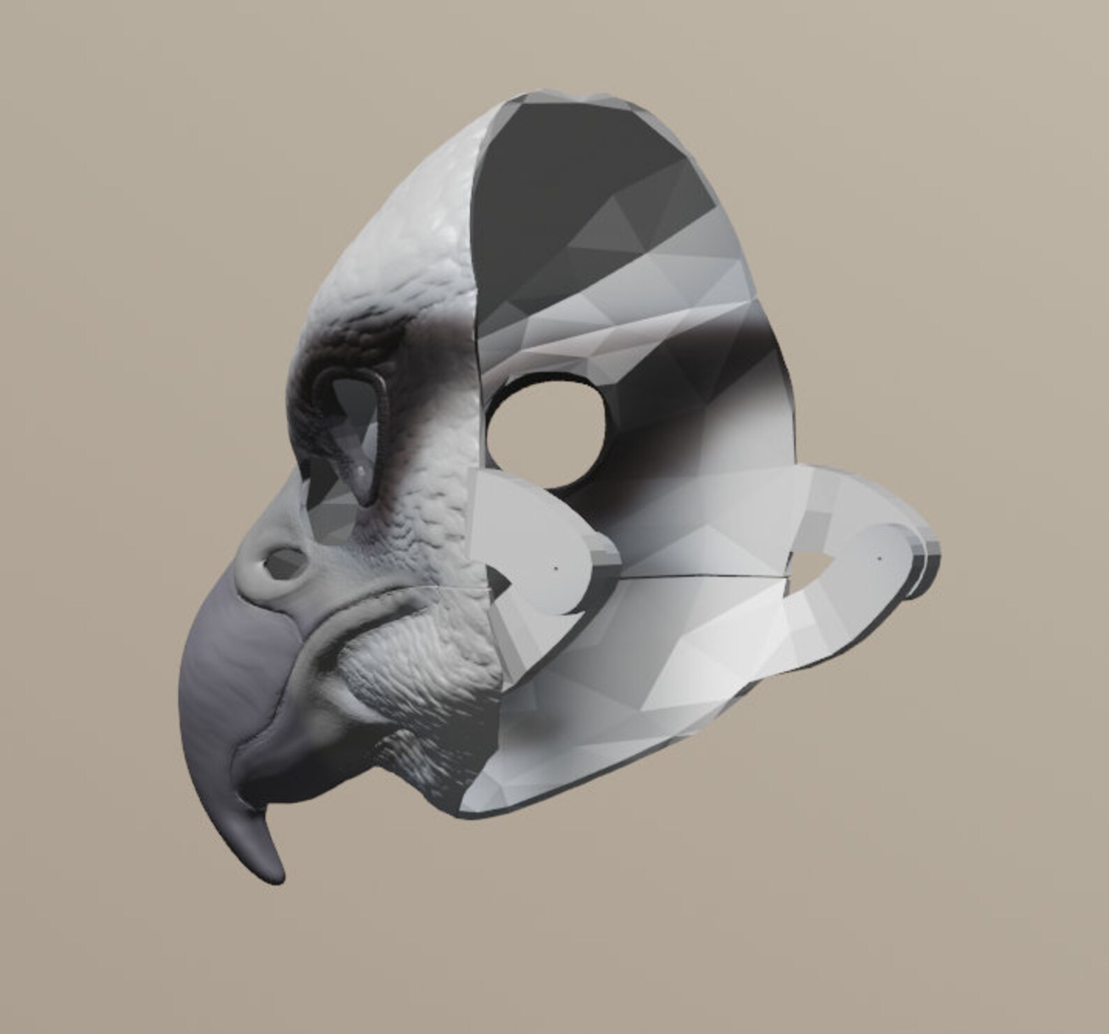 Osprey Mask .STL Files for 3D Printing - Etsy