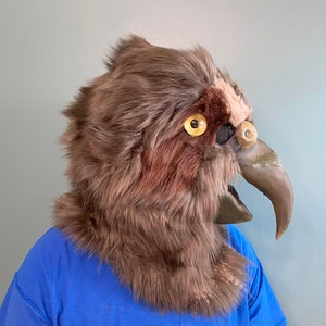 Realistic Kea Parrot Fursuit Head - Etsy