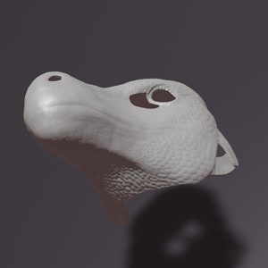 Velociraptor Mask V3 .STL Files for 3D Printing - Etsy