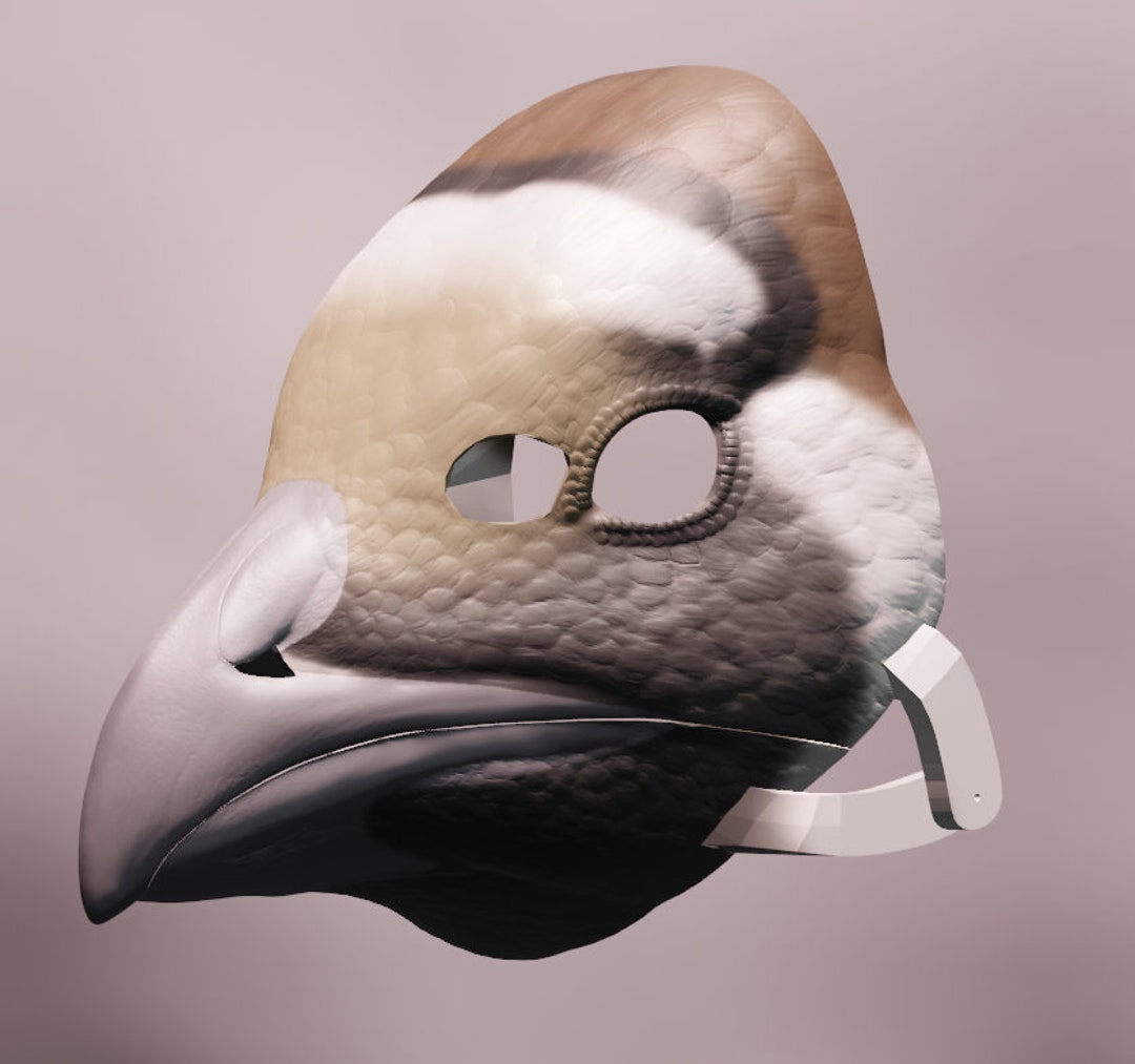 Quail Mask .STL Files for 3D Printing - Etsy