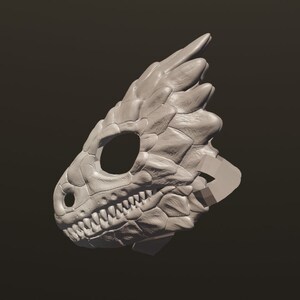 Cordylus Giganteus Skull Mask .STL Files for 3D Printing - Etsy