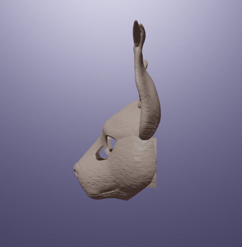 Caracal Mask .stl Files for 3D Printing - Etsy