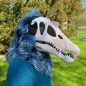 Spinosaurus Skull Mask Fursuit Head - Etsy