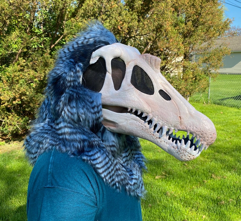 Spinosaurus Skull Mask Fursuit Head - Etsy