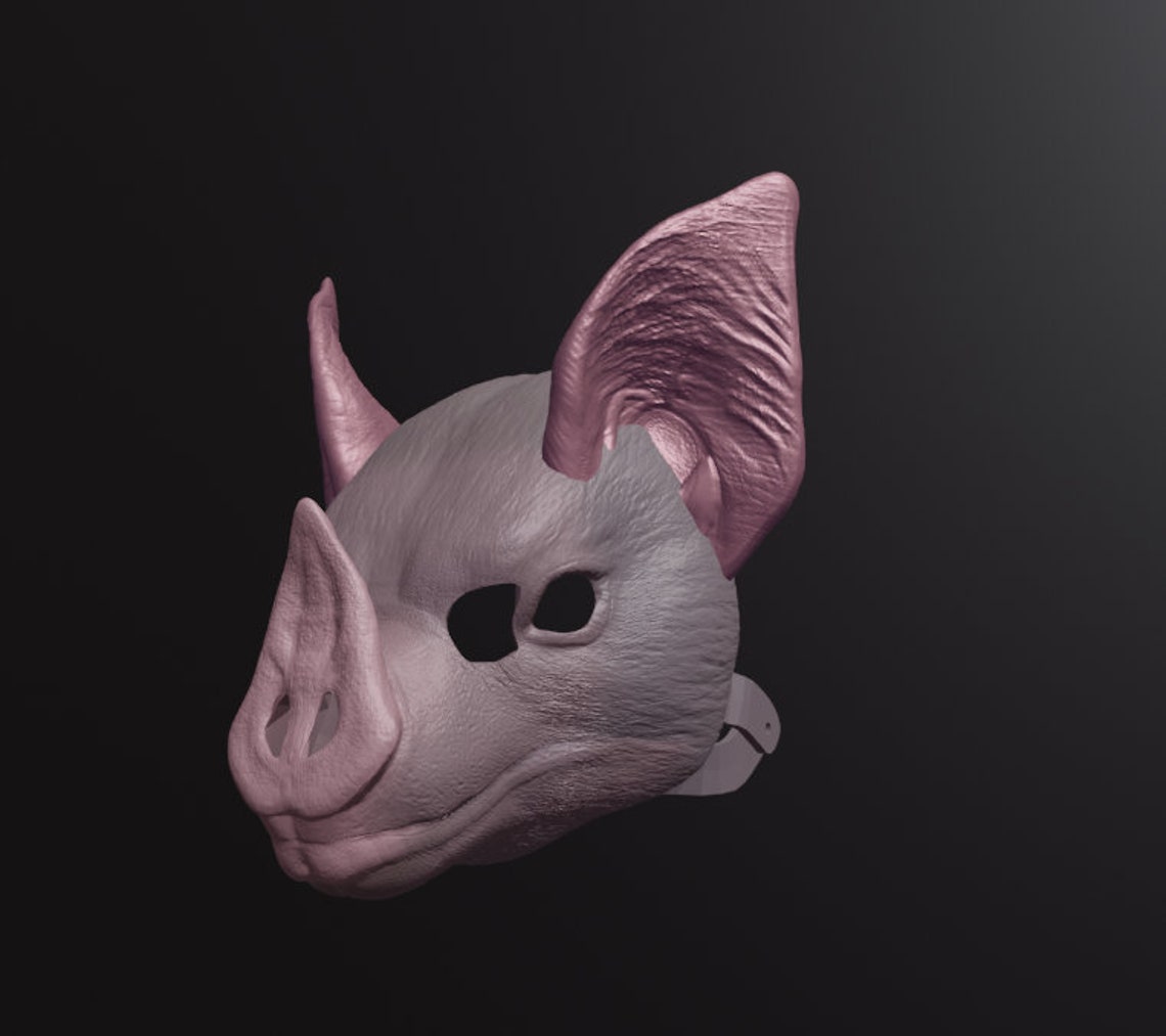 Leaf Nosed Bat Mask .STL Files for 3D Printing - Etsy