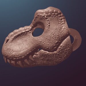 T-rex Dinomask .STL Files for 3D Printing - Etsy