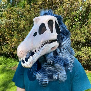 Spinosaurus Skull Mask Fursuit Head - Etsy