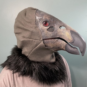 Realistic California Condor Vulture Fursuit Head - Etsy