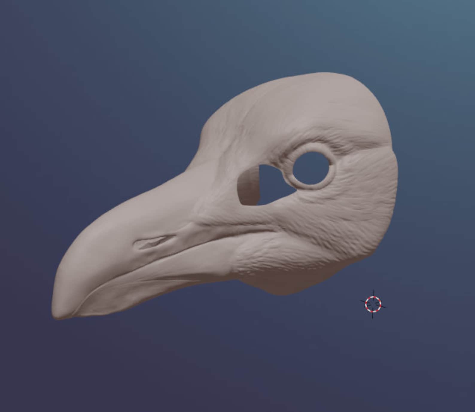 Seagull Mask .stl Files for 3D Printing - Etsy