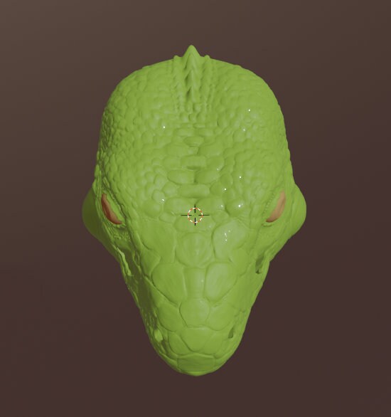 Iguana Mask .stl Files for 3D Printing - Etsy UK