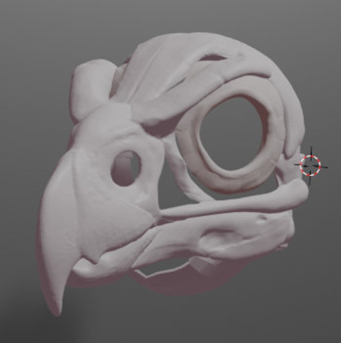 Falcon Skull Mask .STL files for 3D printing | Etsy