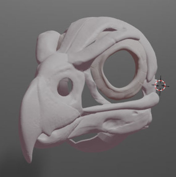 Falcon Skull Mask .STL files for 3D printing | Etsy