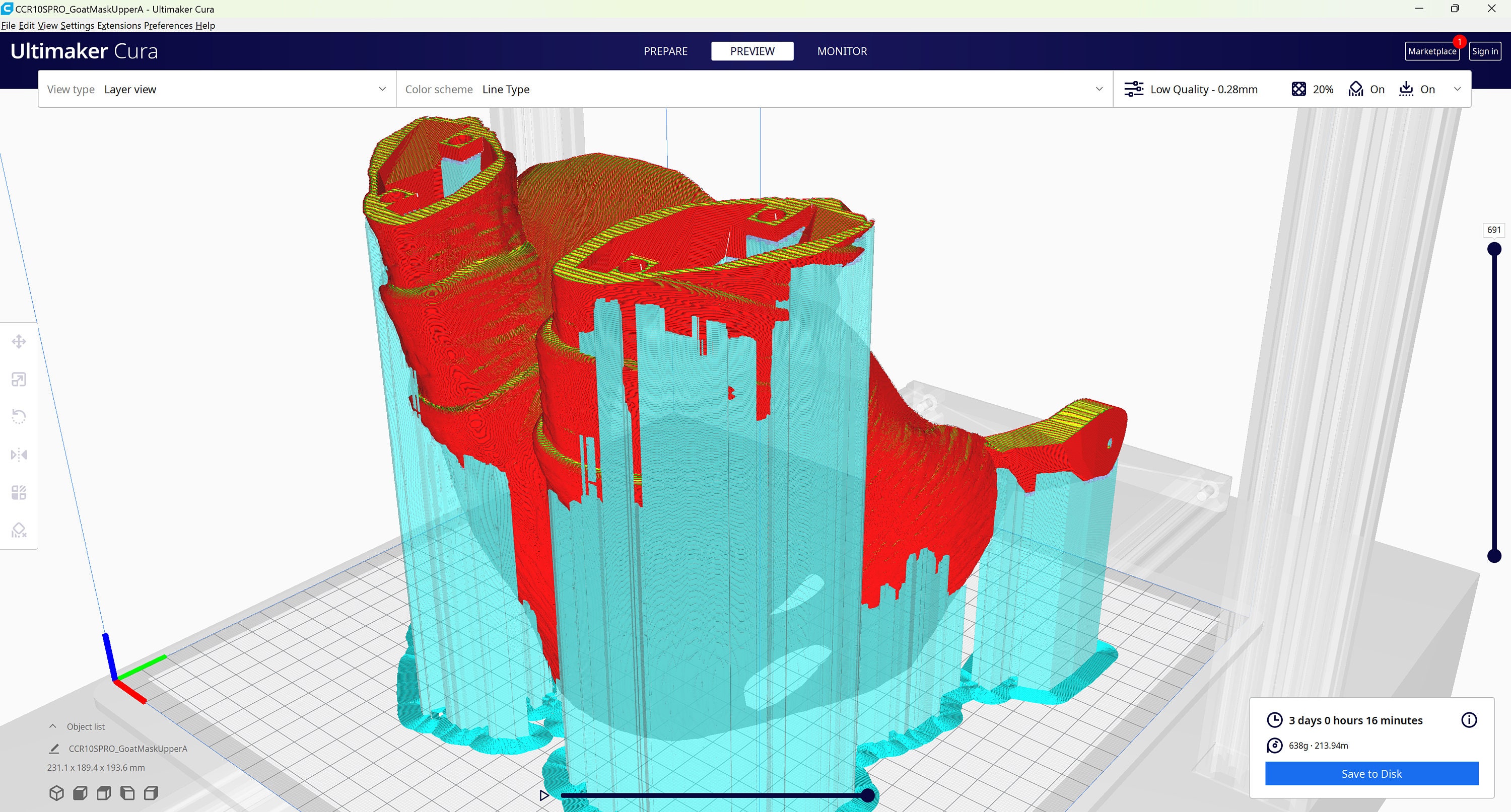 Goat Mask .STL Files for 3D Printing - Etsy