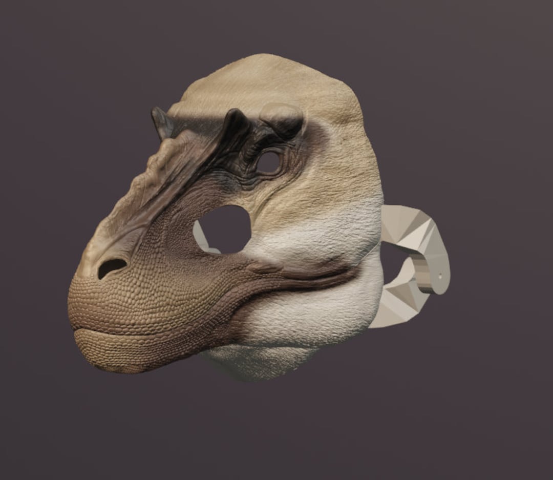 Yutyrannus Mask V3 .STL Files for 3D Printing - Etsy